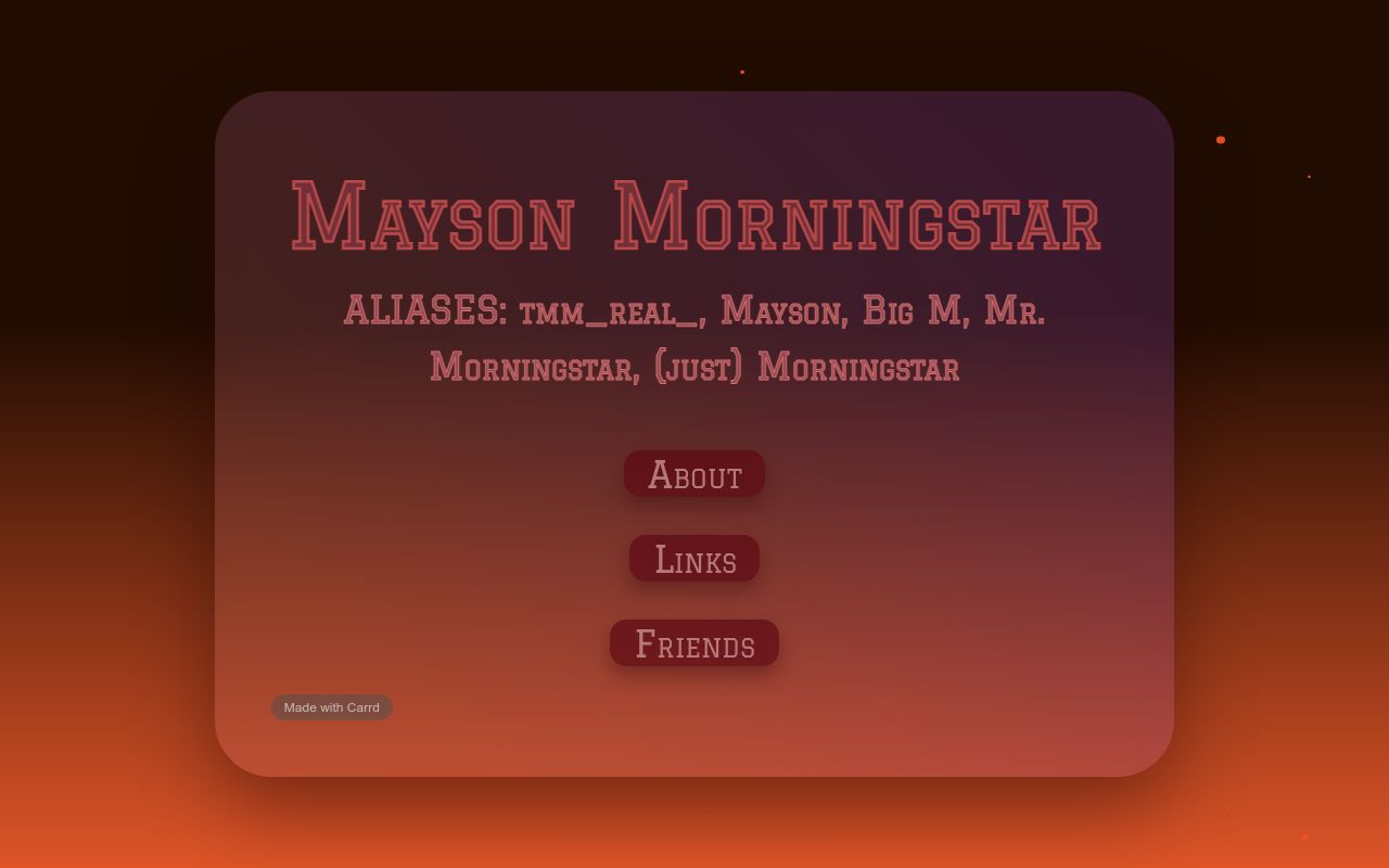 Morningstar's Inferno